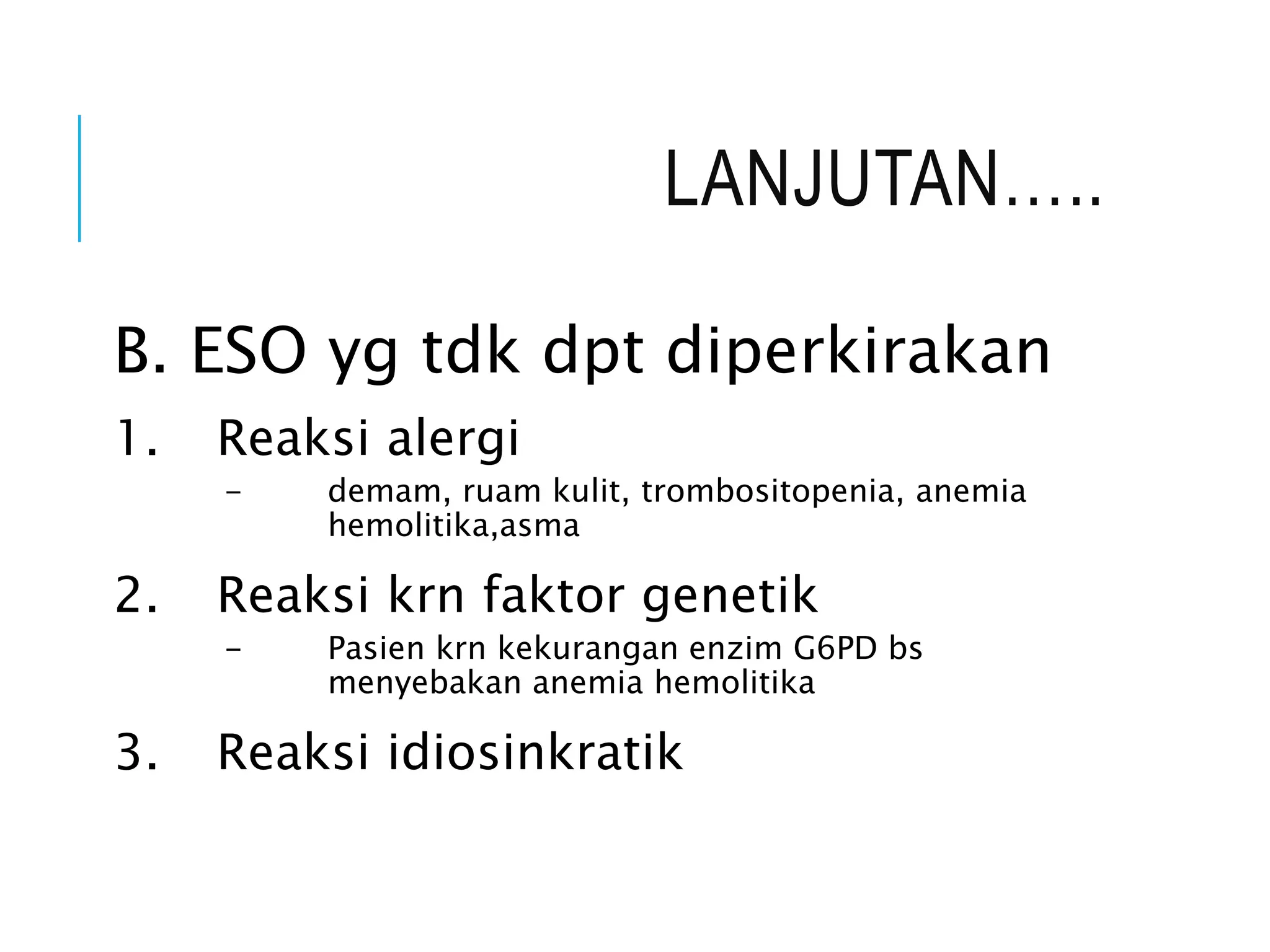 Monitoring Efek Samping Obat (MESO) Perm | PPT