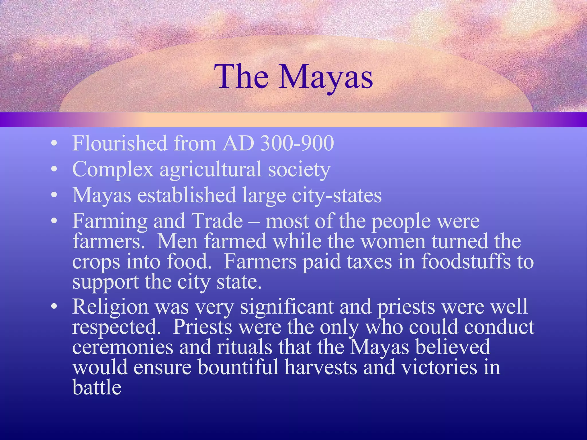 Mesoamerican Civilizations | PPT