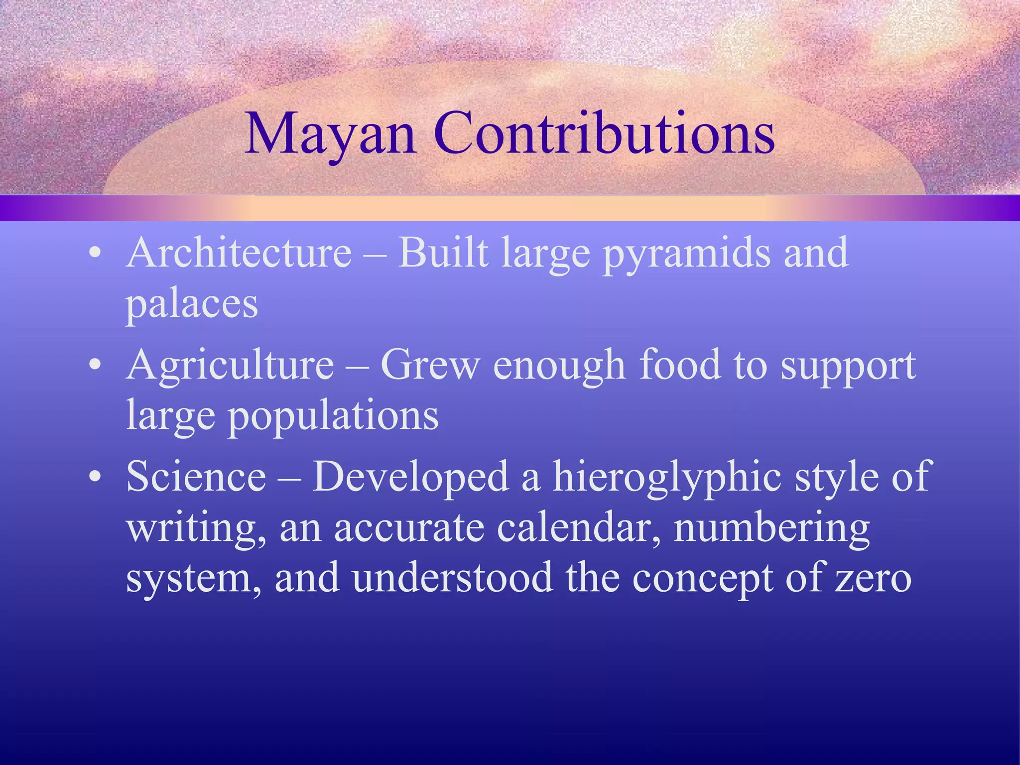 Mesoamerican Civilizations | PPT