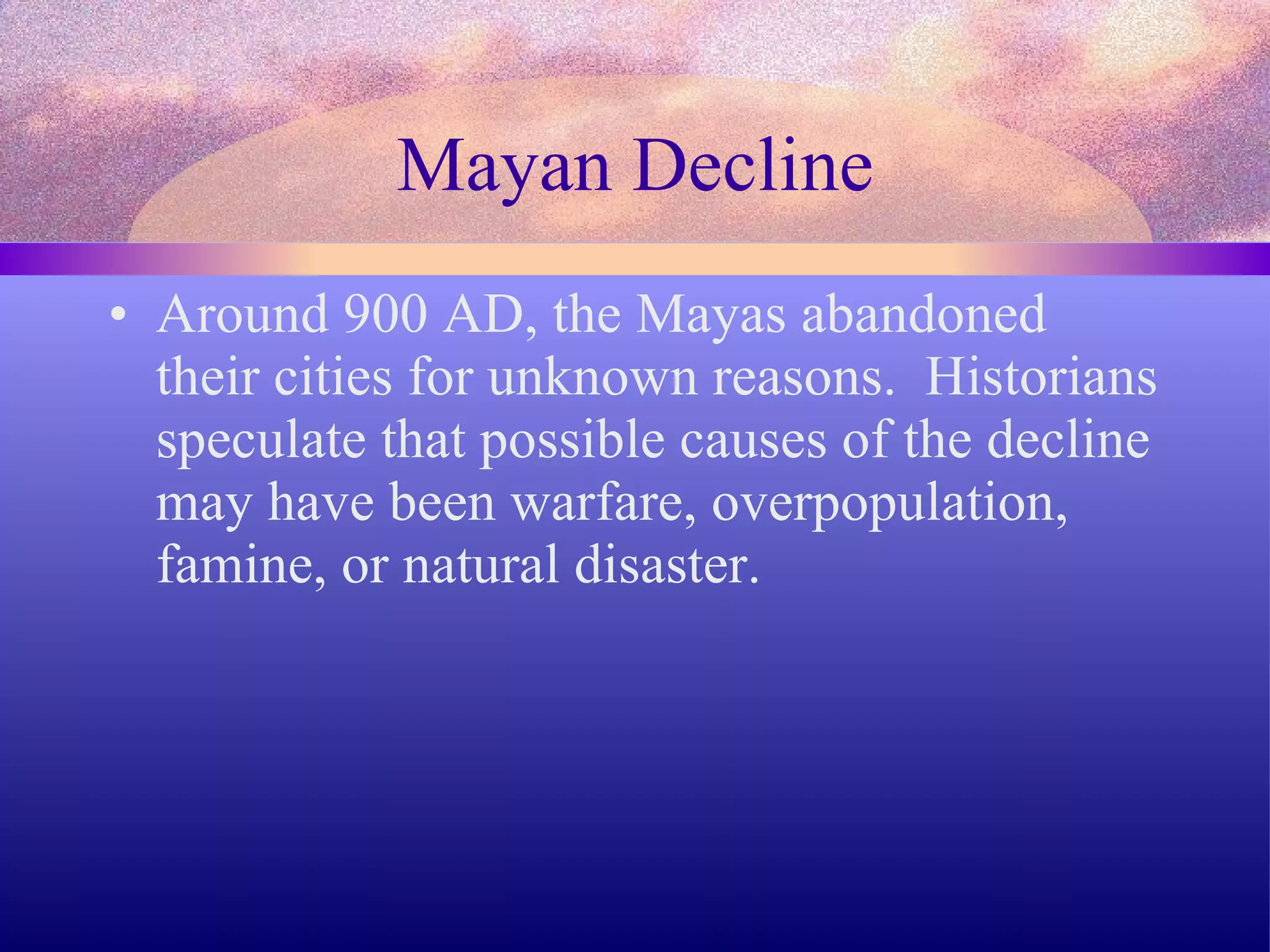 Mesoamerican Civilizations | PPT