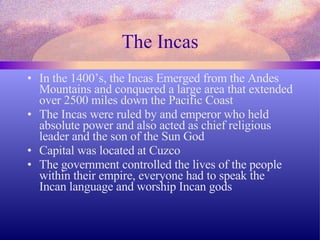 Mesoamerican Civilizations | PPT