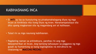 Mesoamerika at Peru | PPTX