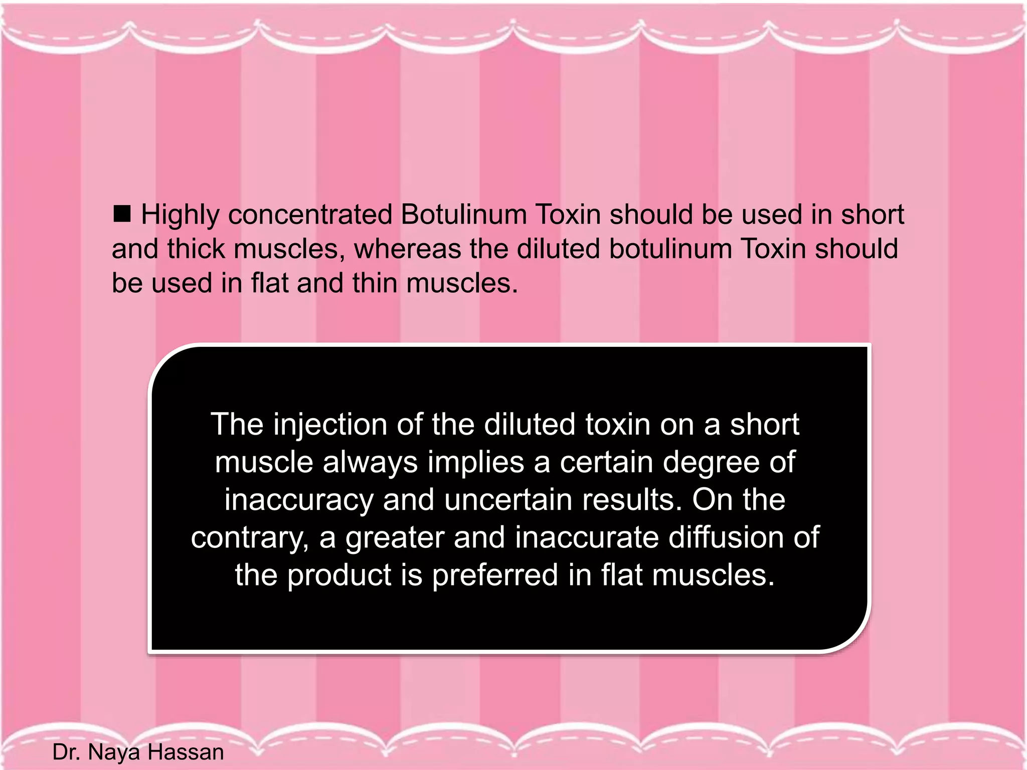 Mesobotox: a New Technique for Aesthetic Treatments | PPTX