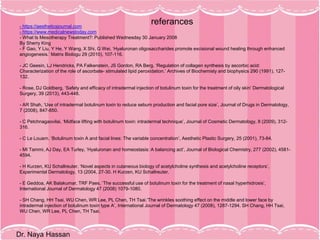 Mesobotox: a New Technique for Aesthetic Treatments | PPTX