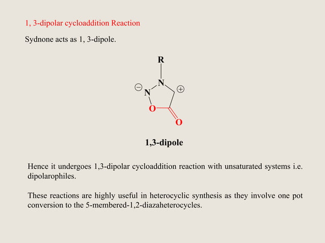 Mesoionic compounds | PPTX | Chemistry | Science