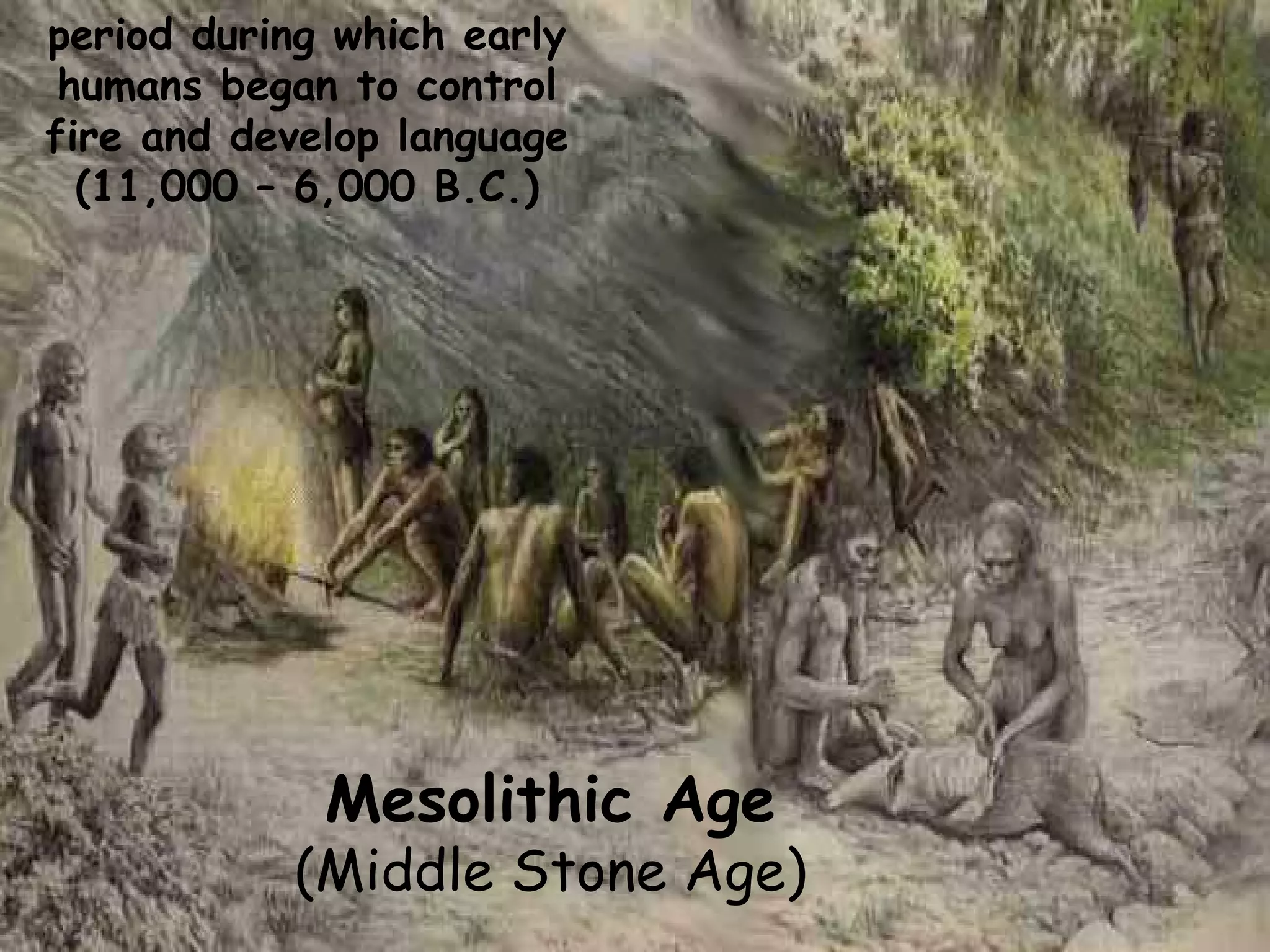 Mesolithic age | PPT