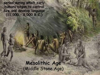 Mesolithic age | PPT