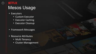 Meson: Building a Machine Learning Orchestration Framework on Mesos | PPTX