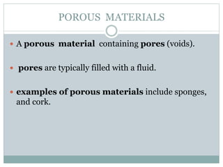 Mesoporous materials | PPTX