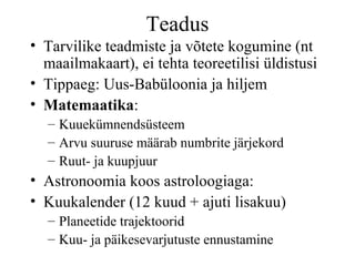 Mesopotaamia religioon ja kultuur | PPT