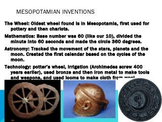 Mesopotamia Technology