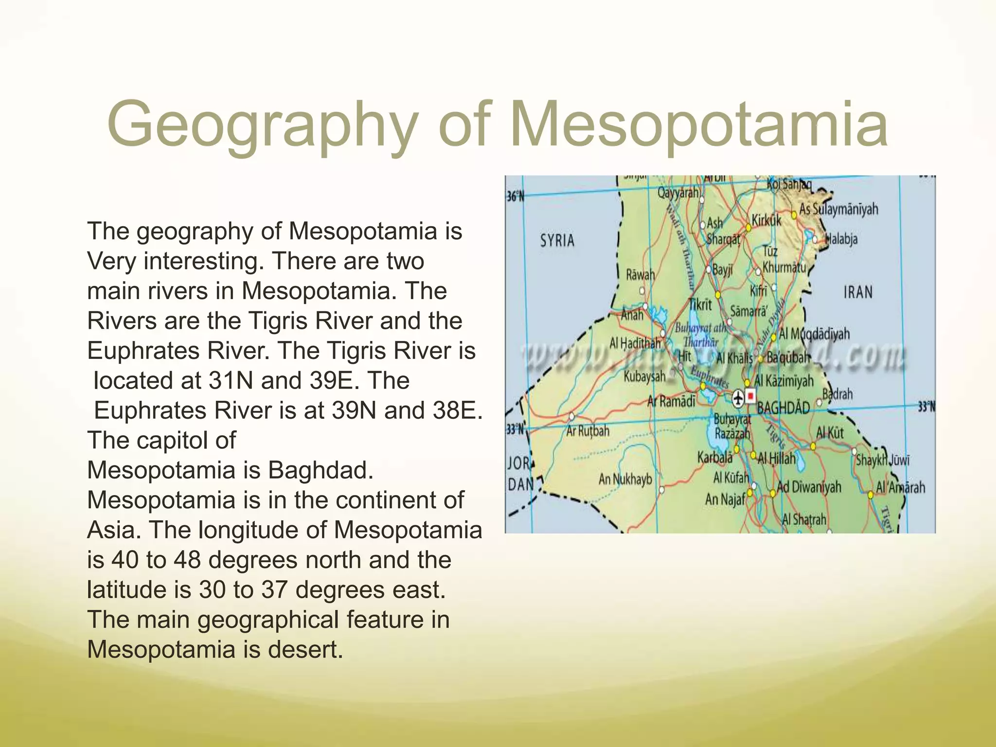 Mesopotamia | PPTX