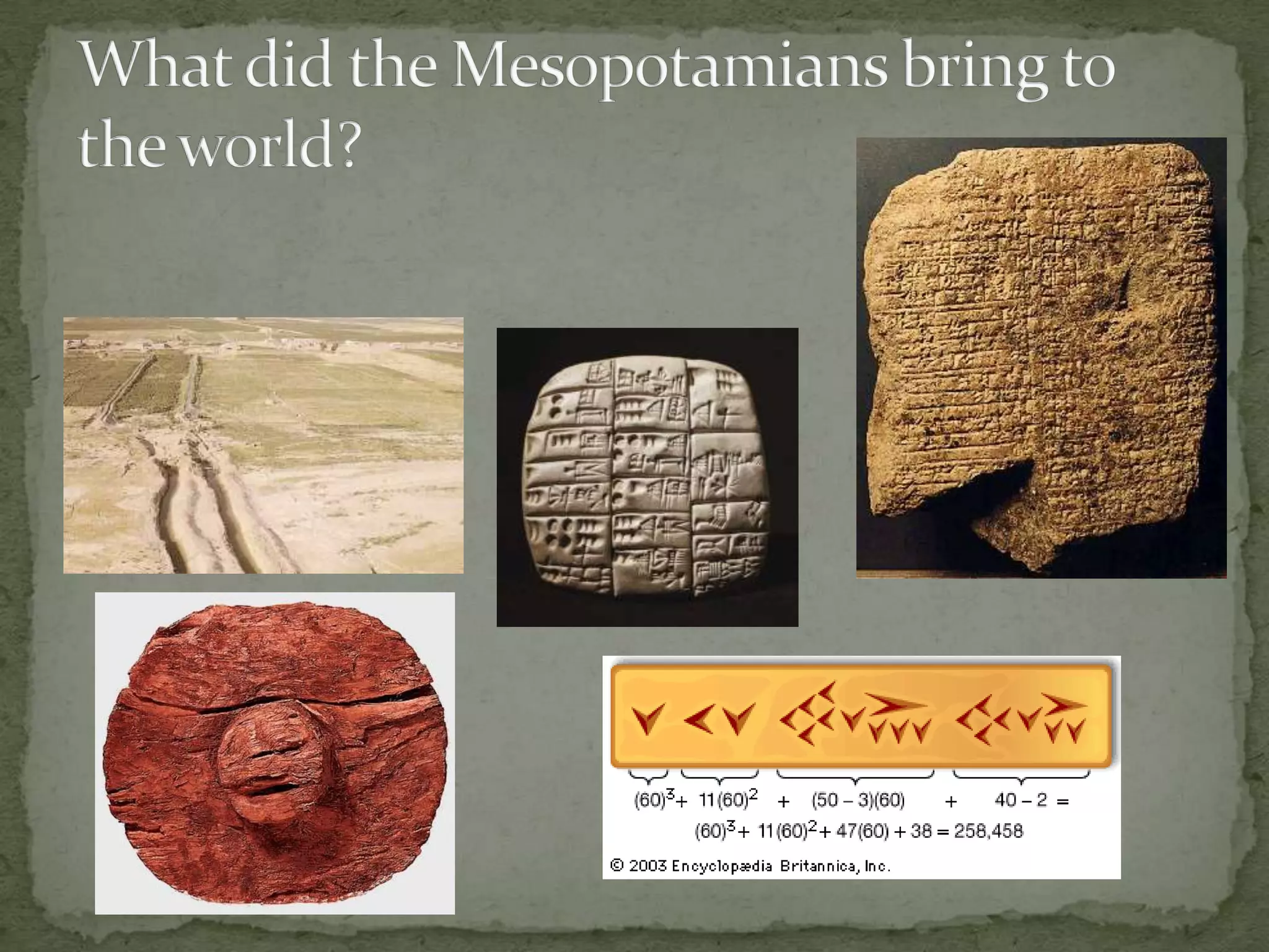 Mesopotamia - A Brief Summary | PPT