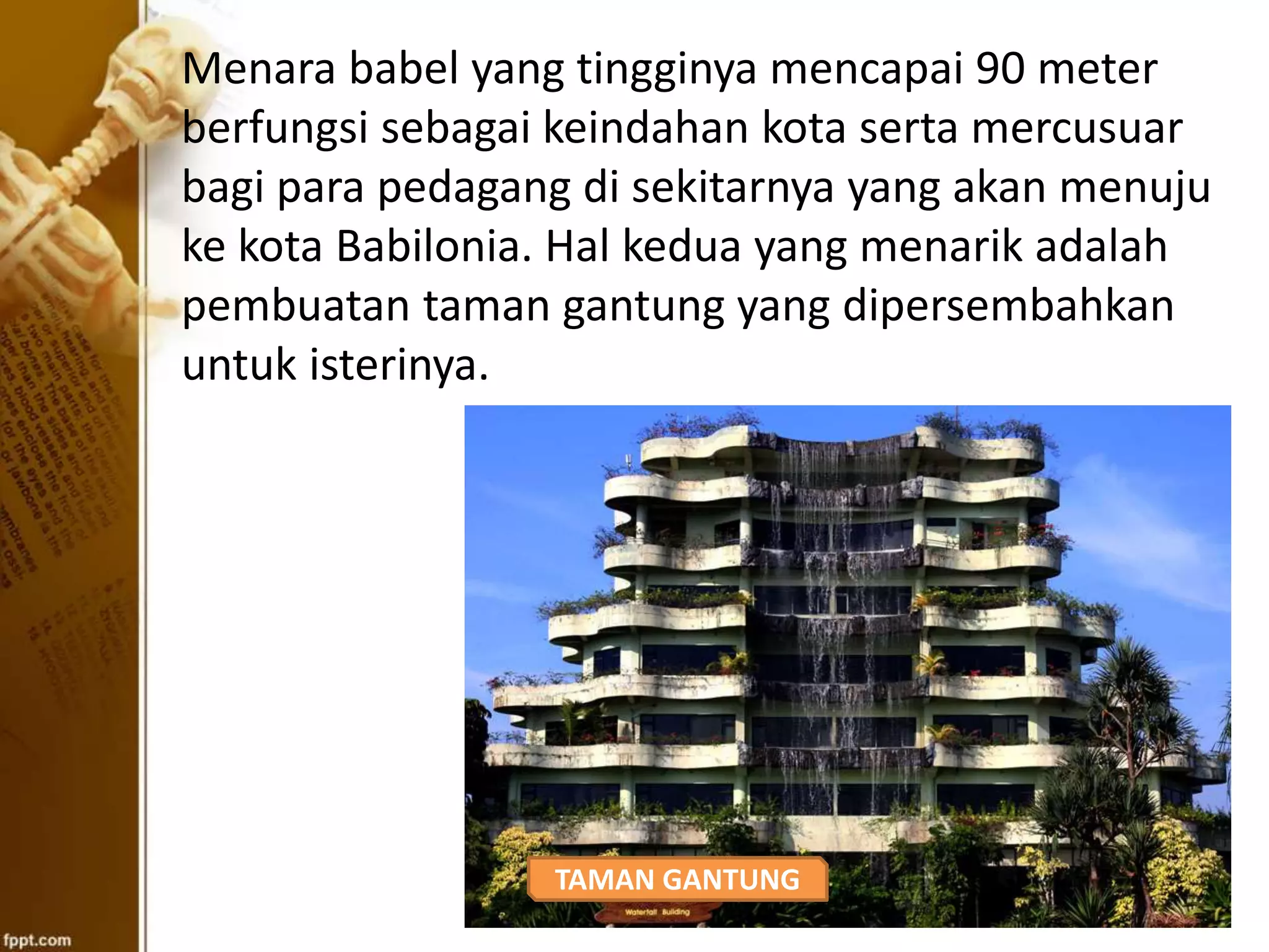 Sejarah Peradaban Mesopotamia (Lembah Sungai Eufrat dan Tigris) | PPTX