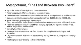 Mesopotamia POCN02F | PPTX