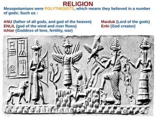 Polytheism Mesopotamia
