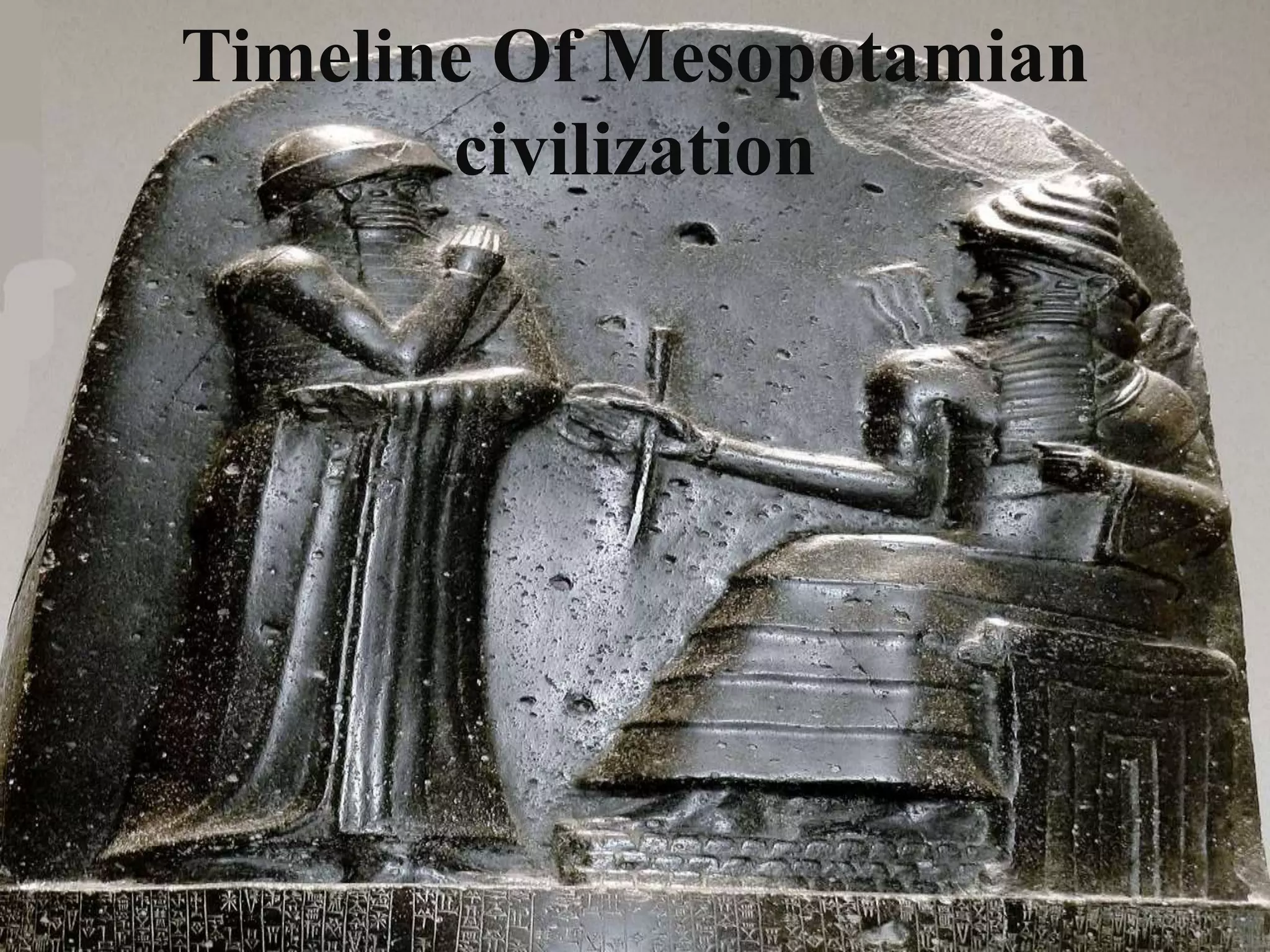 Mesopotamian civilization | PPTX