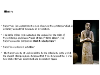 Mesopotamian civilization | PPTX
