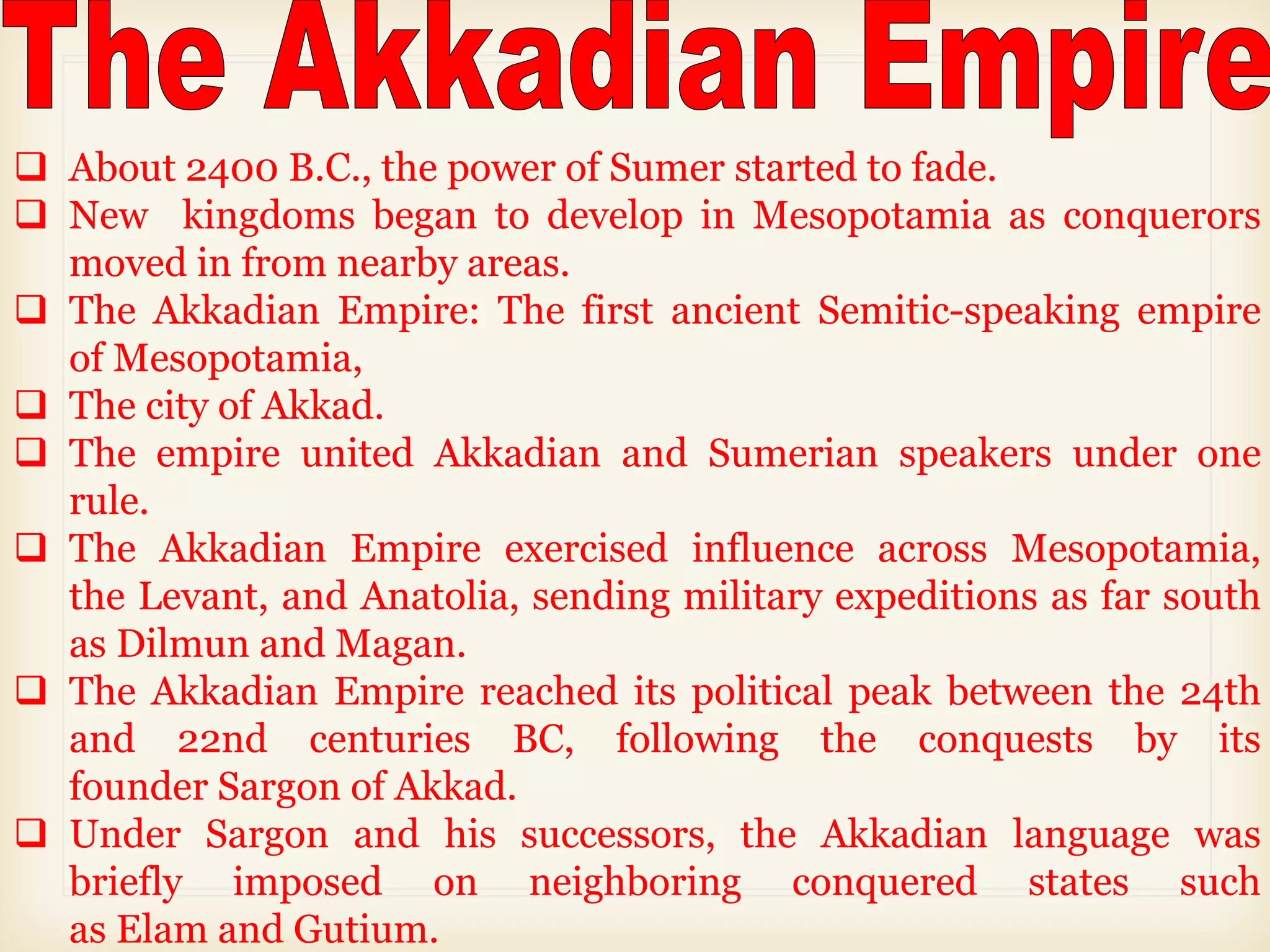 Early Mesopotamian Civilizations | PPT