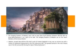 Mesopotamian Landscape Introduction Slides | PDF