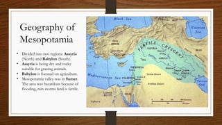 Mesopotamia first city and primary civilizations.pptx