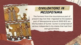 MESOPOTAMIA THE CRADLE OF CIVILIZATION IN ASIA | PDF