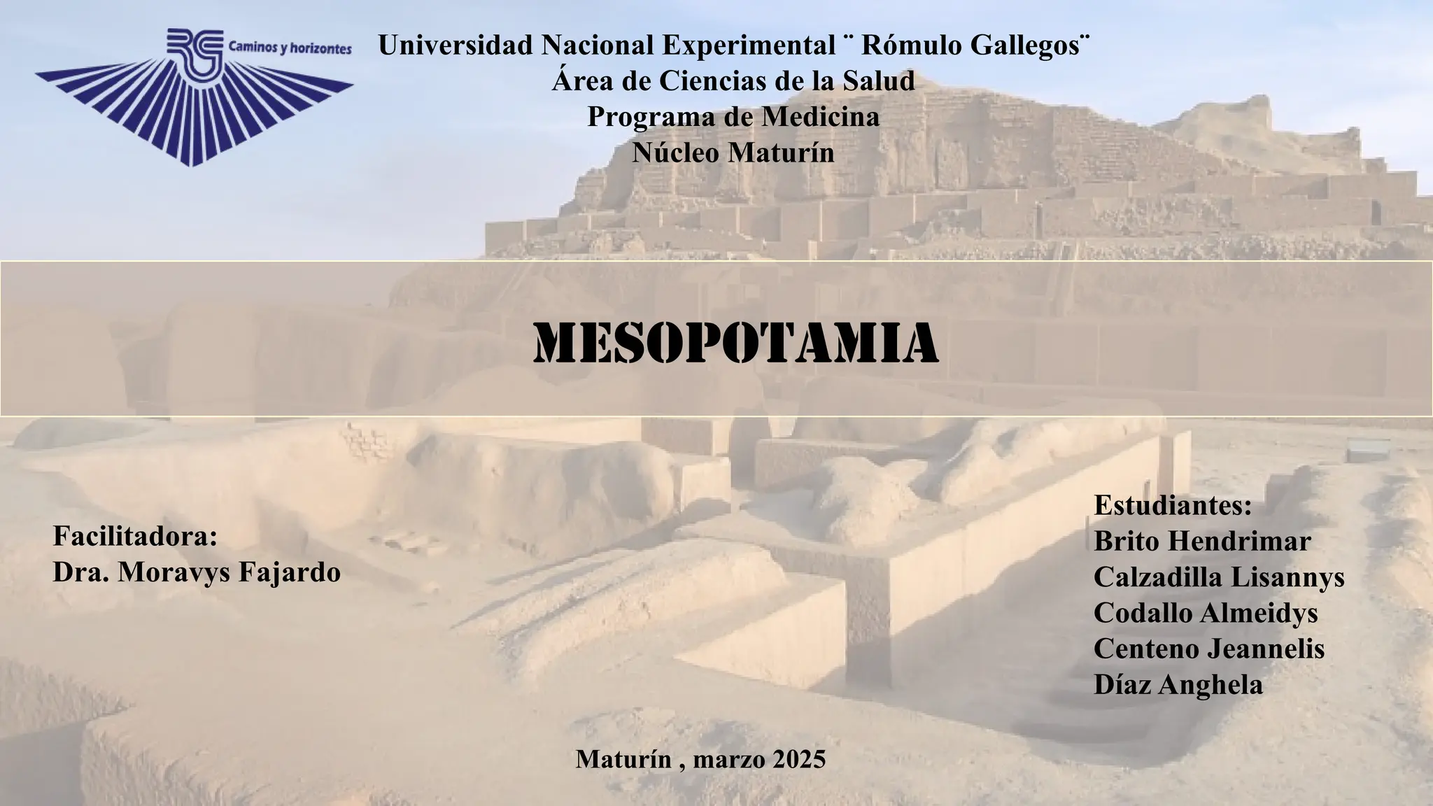 Mesopotamia como la civilización de oroo | PPTX