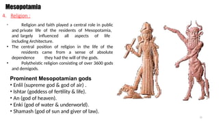 Mesopotemian Architecture and art form development | PPTX