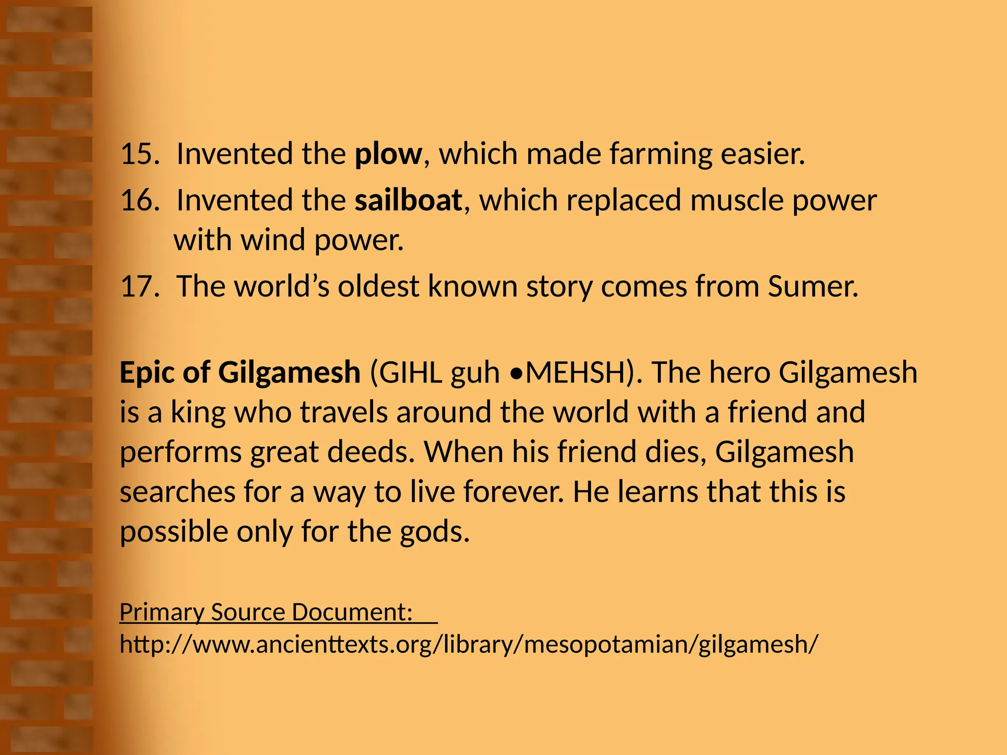 SOCIAL STUDIES 6TH GRADE MESOPOTAMIAN CIVILIZATION | PPSX