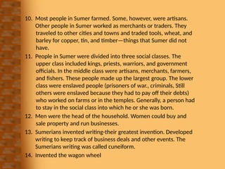 SOCIAL STUDIES 6TH GRADE MESOPOTAMIAN CIVILIZATION | PPSX