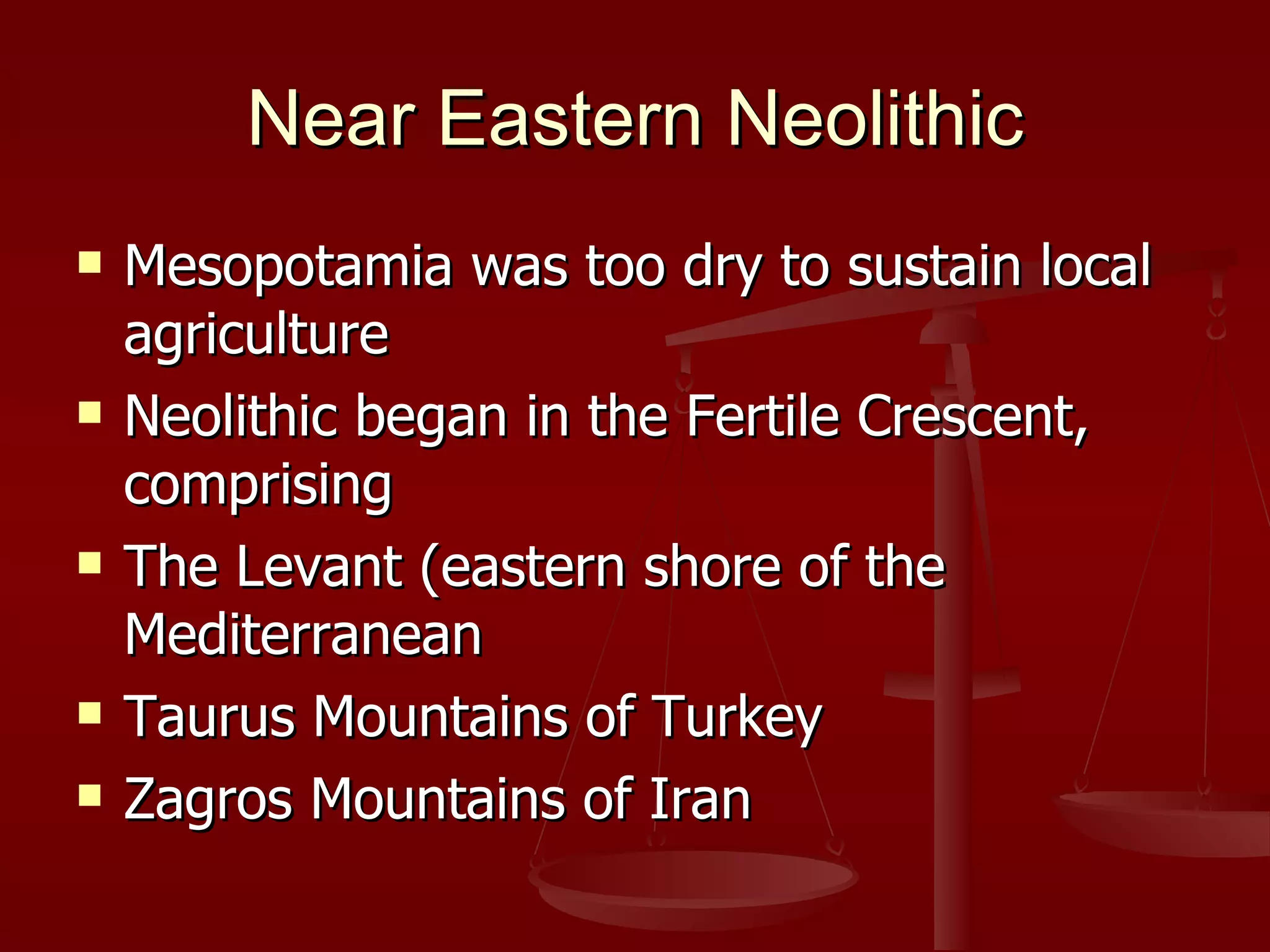 Mesopotamia and the Near East | PPT