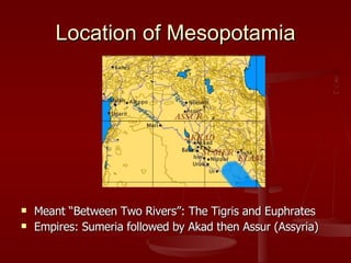 Mesopotamia and the Near East | PPT