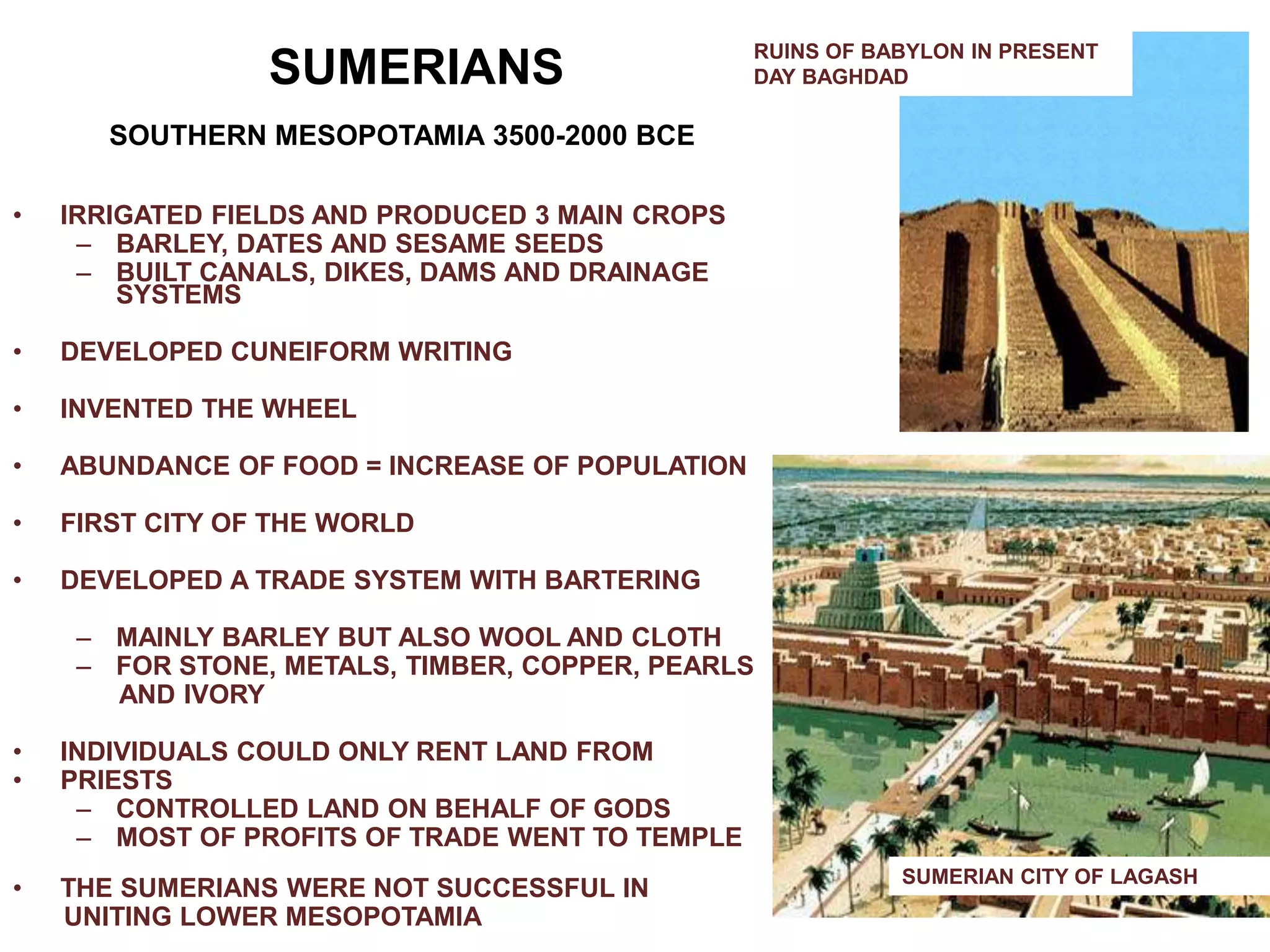 History of Mesopotamia civiization Part 1 | PPTX