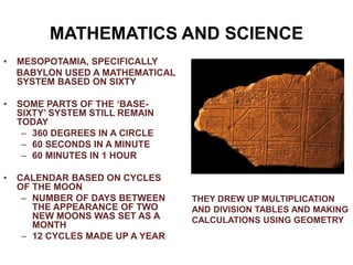 History of Mesopotamia civiization Part 1 | PPT