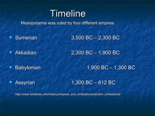 Mesopotamia ppt1 | PPT
