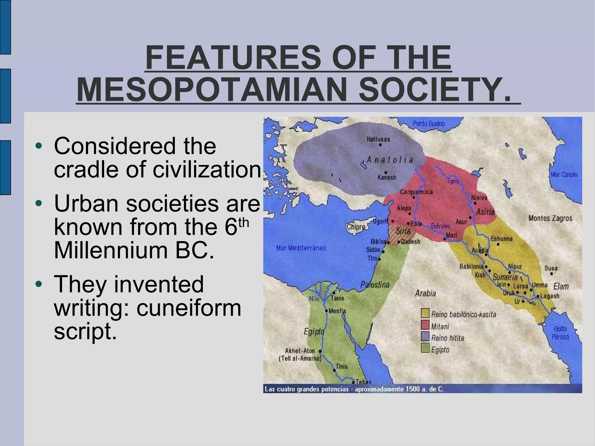 Mesopotamia Antigua: Ancient Mesopotamia | PPT