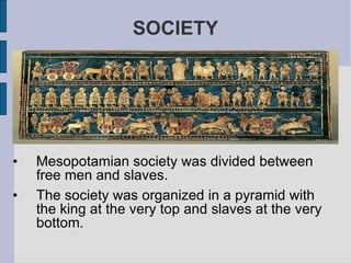Mesopotamia Antigua: Ancient Mesopotamia | PPT