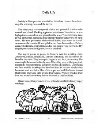 Mesopotamia booklet | PDF