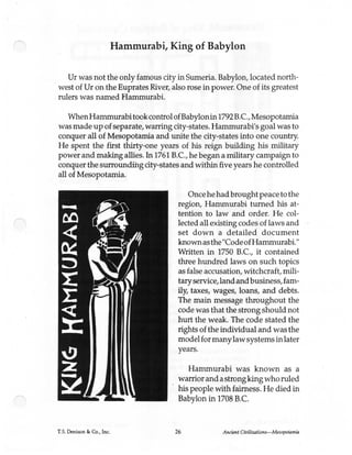 Mesopotamia booklet | PDF