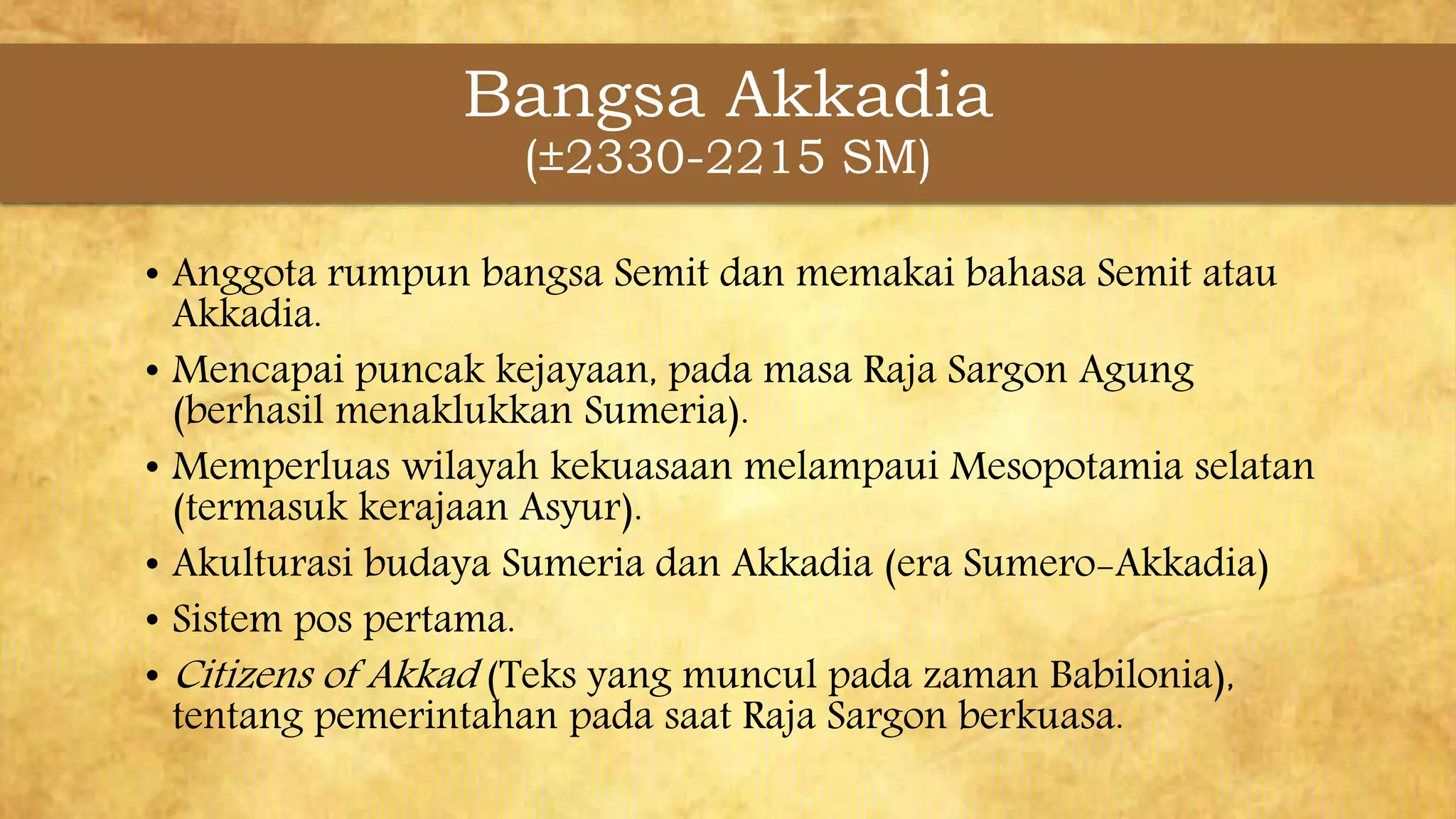 Peradaban Mesopotamia | PPTX