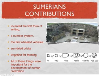 Mesopotamia/Sumeria Slideshow | PPT