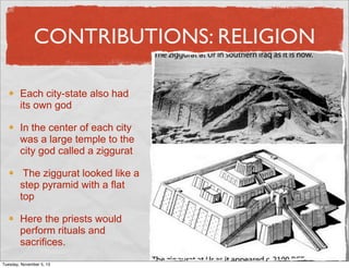 Mesopotamia/Sumeria Slideshow | PPT