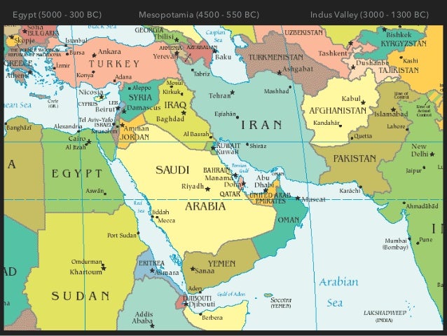 Mesopotamia & Indus Valley Civilisations