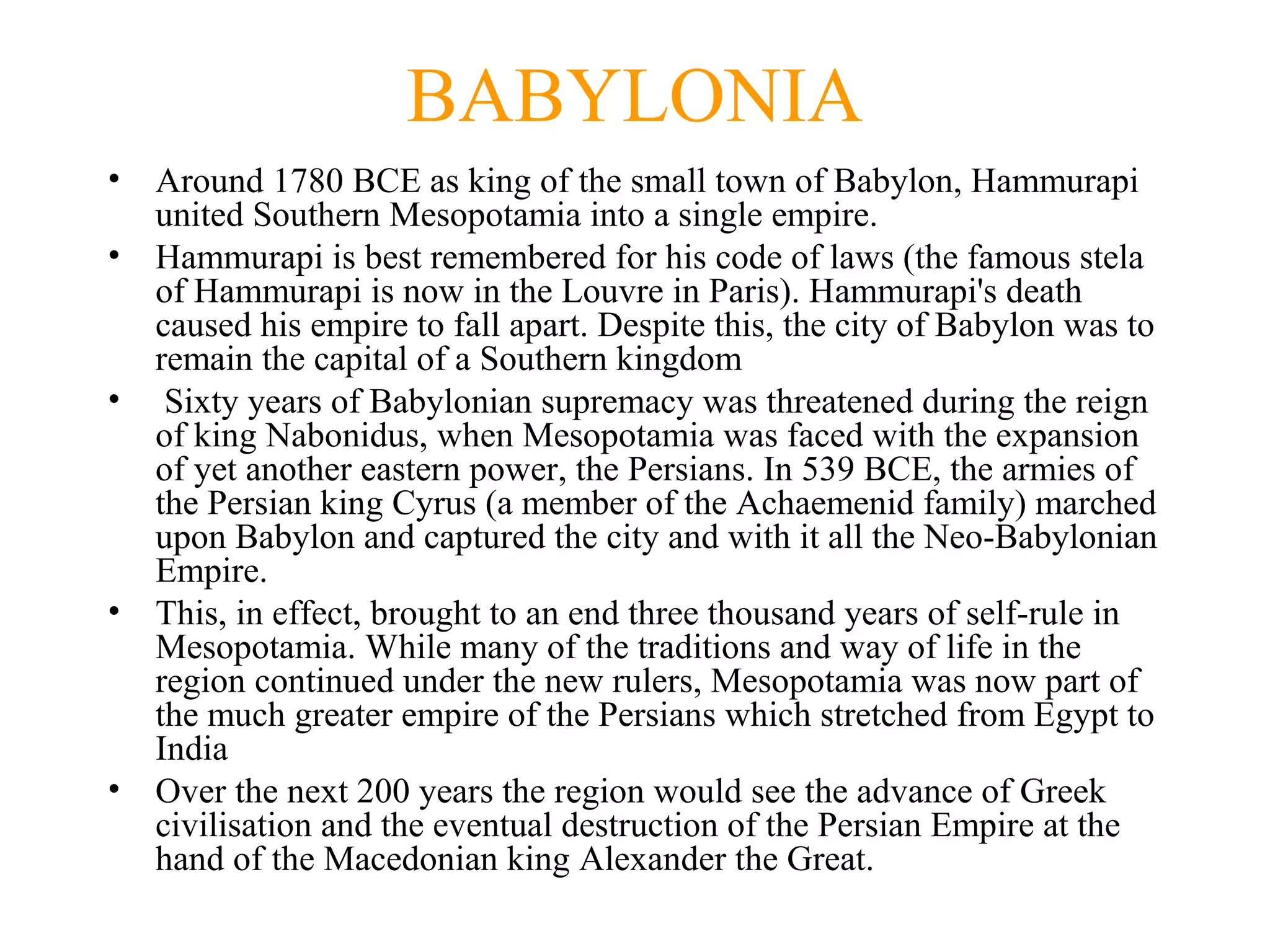 Mesopotamia | PPT