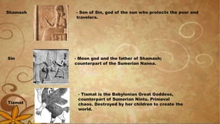 Mesopotamian mythology | PPTX