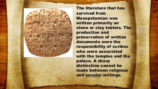 Mesopotamian mythology
