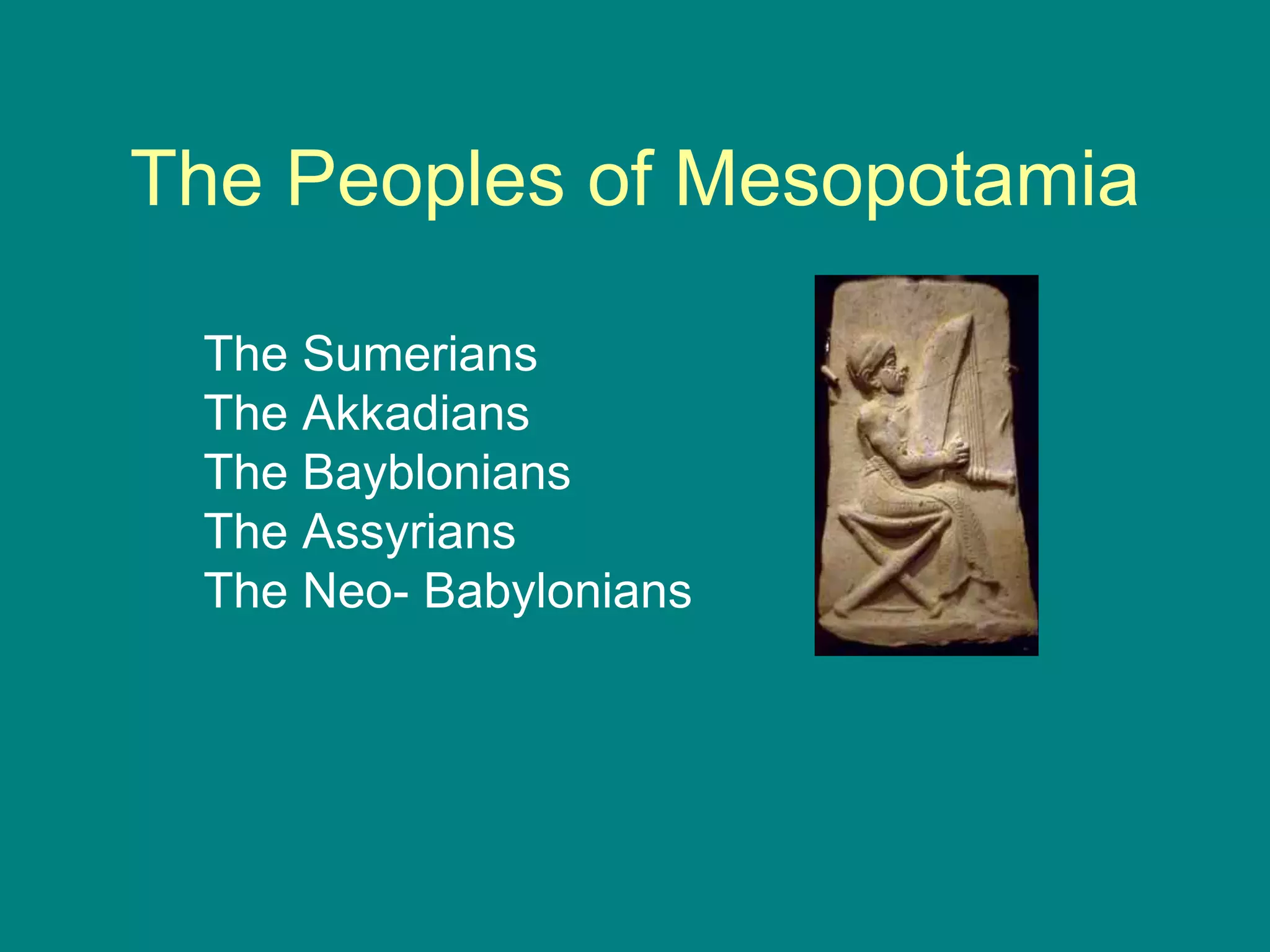 mesopotamian art.ppt | Hinduism | Religion & Spirituality