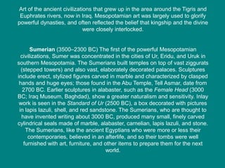 mesopotamian art.ppt