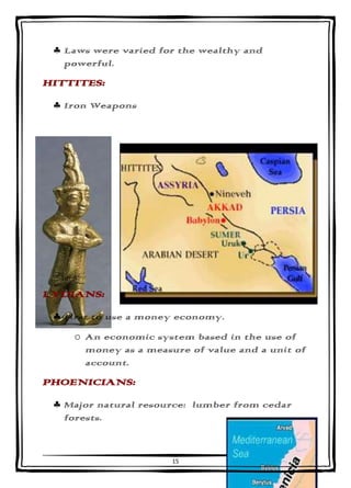Mesopotamian civilization | DOCX | Geography | Science