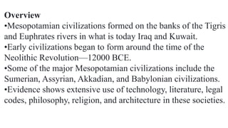 Mesopotamian civilization.pptx